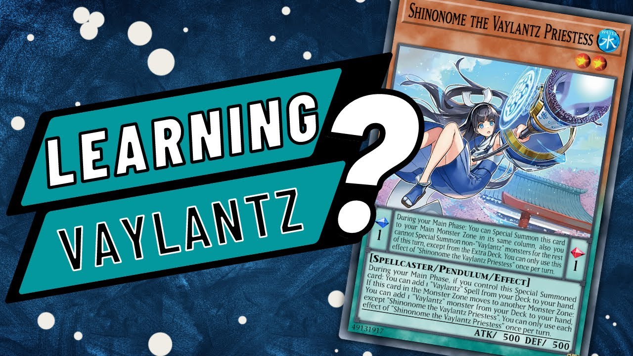 Learning Vaylantz - YouTube