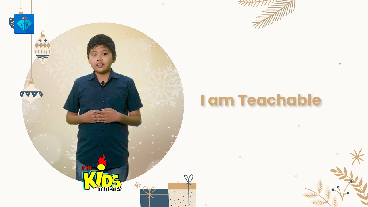 I am Teachable | Russel Christian | PPL Kids - YouTube