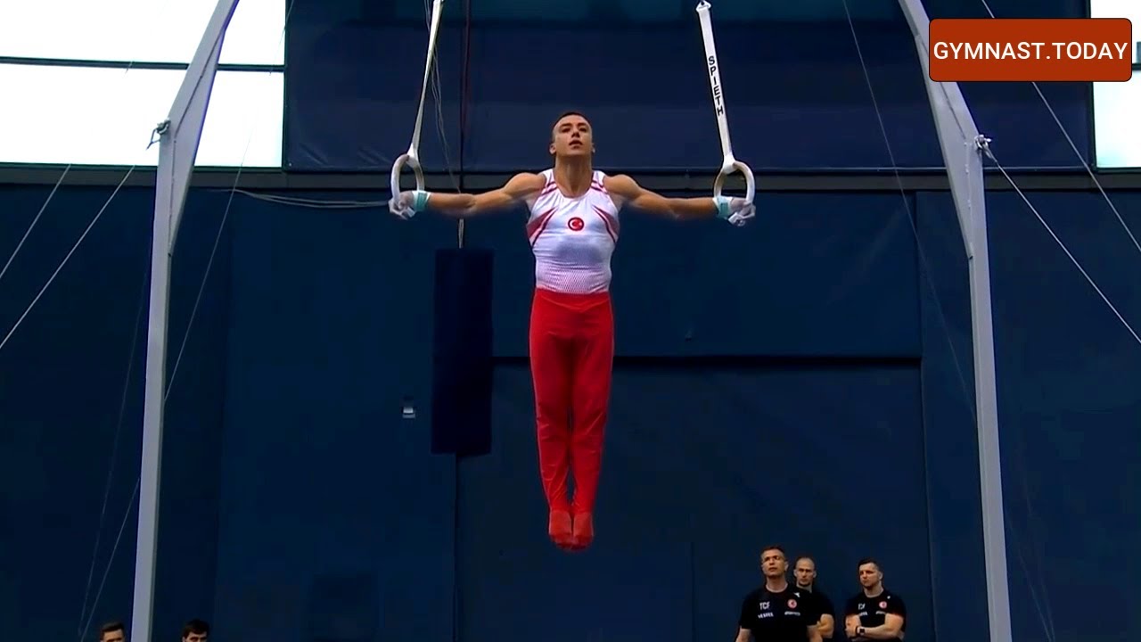 Top 3 in Men's Still Rings Event Final - 2022 Osijek Gymnastics World ...