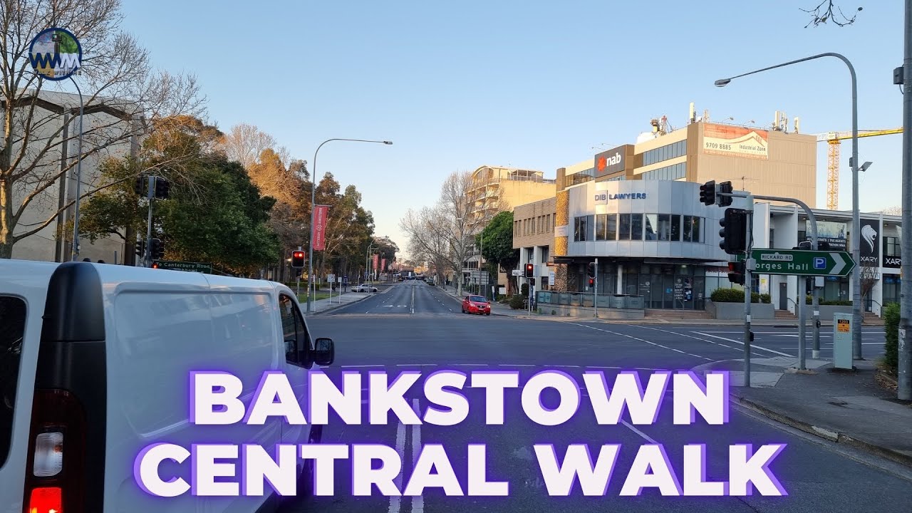Sydney Walk Tour Around Bankstown Central 4K HD - YouTube