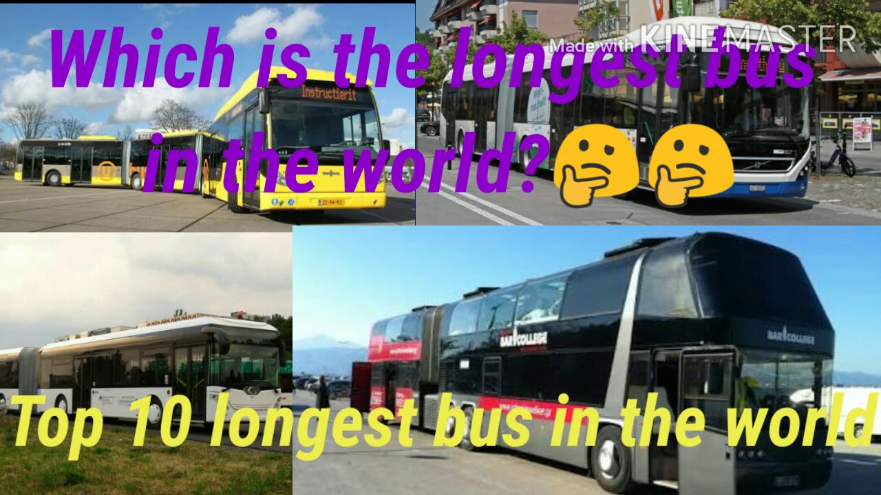 top 10 longest buses in the world. - YouTube