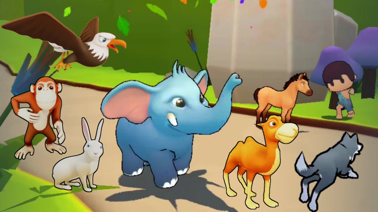 Animal Shifting: Transform Run - Monkey,Horse,Dolphin,Eagle,Elephant ...