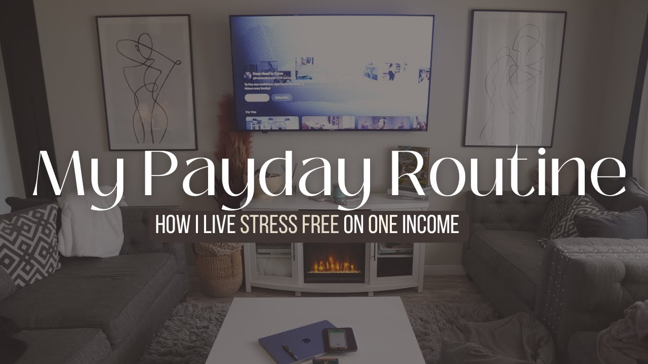 My Payday Routine | How I Live on ONE Income Completely STRESS FREE - YouTube