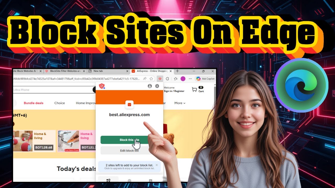 How To Block A Website On Microsoft Edge | Step-By-Step Guide (2025 ...