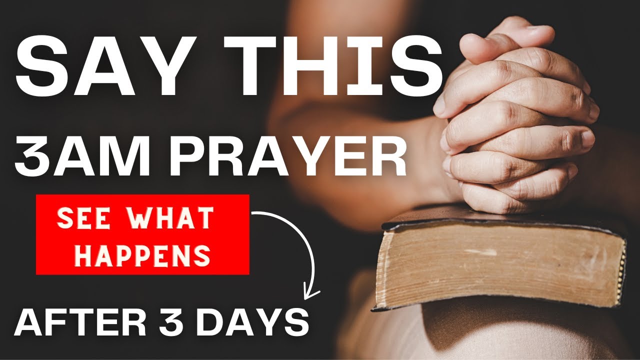 Early Morning Spiritual Boost: A 3am Prayer for Inner Strength and ...
