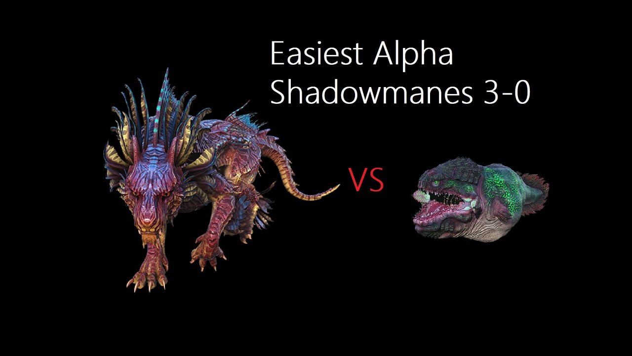 Easy Solo Alpha Moeder with tamed post nerf shadowmanes - Ark Genesis 1 ...