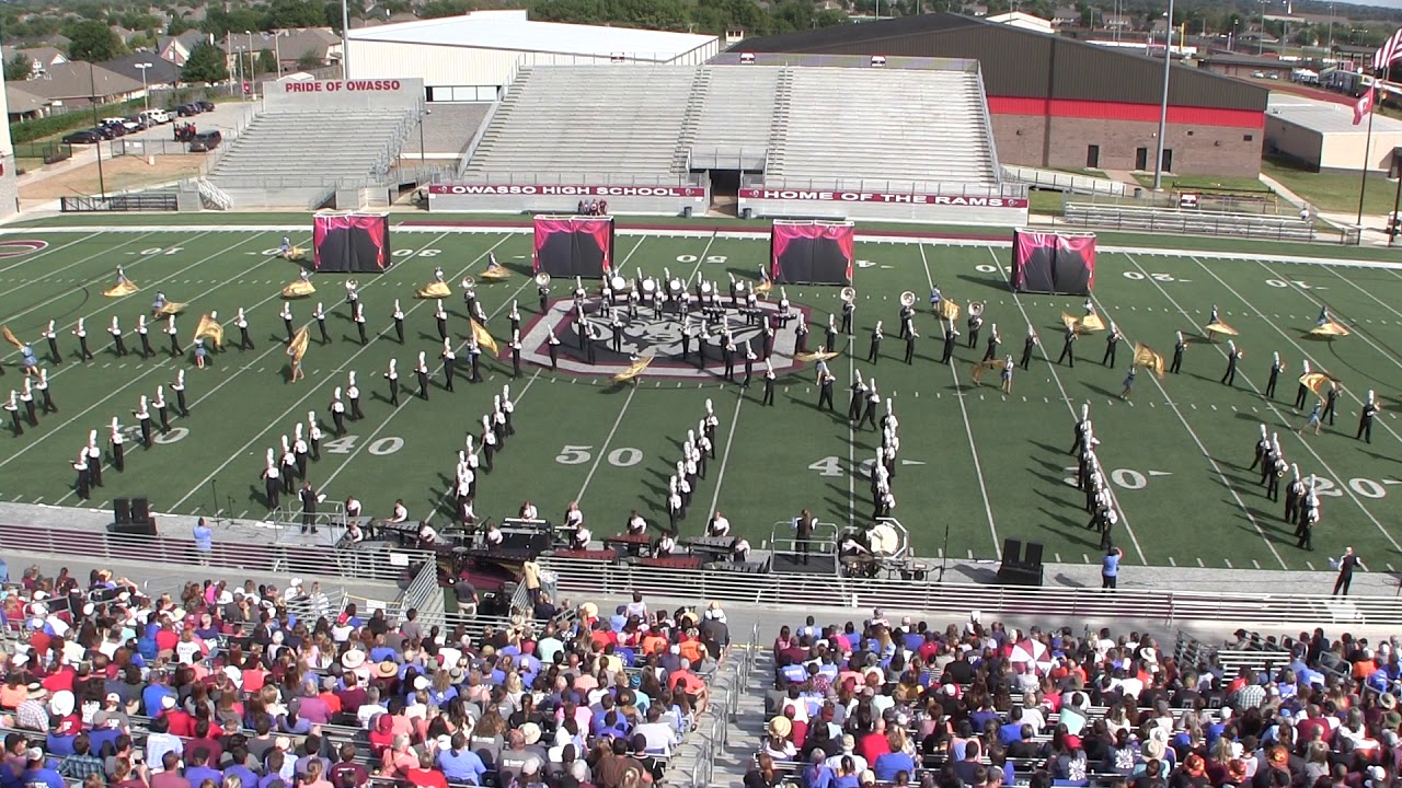 EMHS Bulldog Marching Band, Owasso Invitational, Prelims 2017 - YouTube