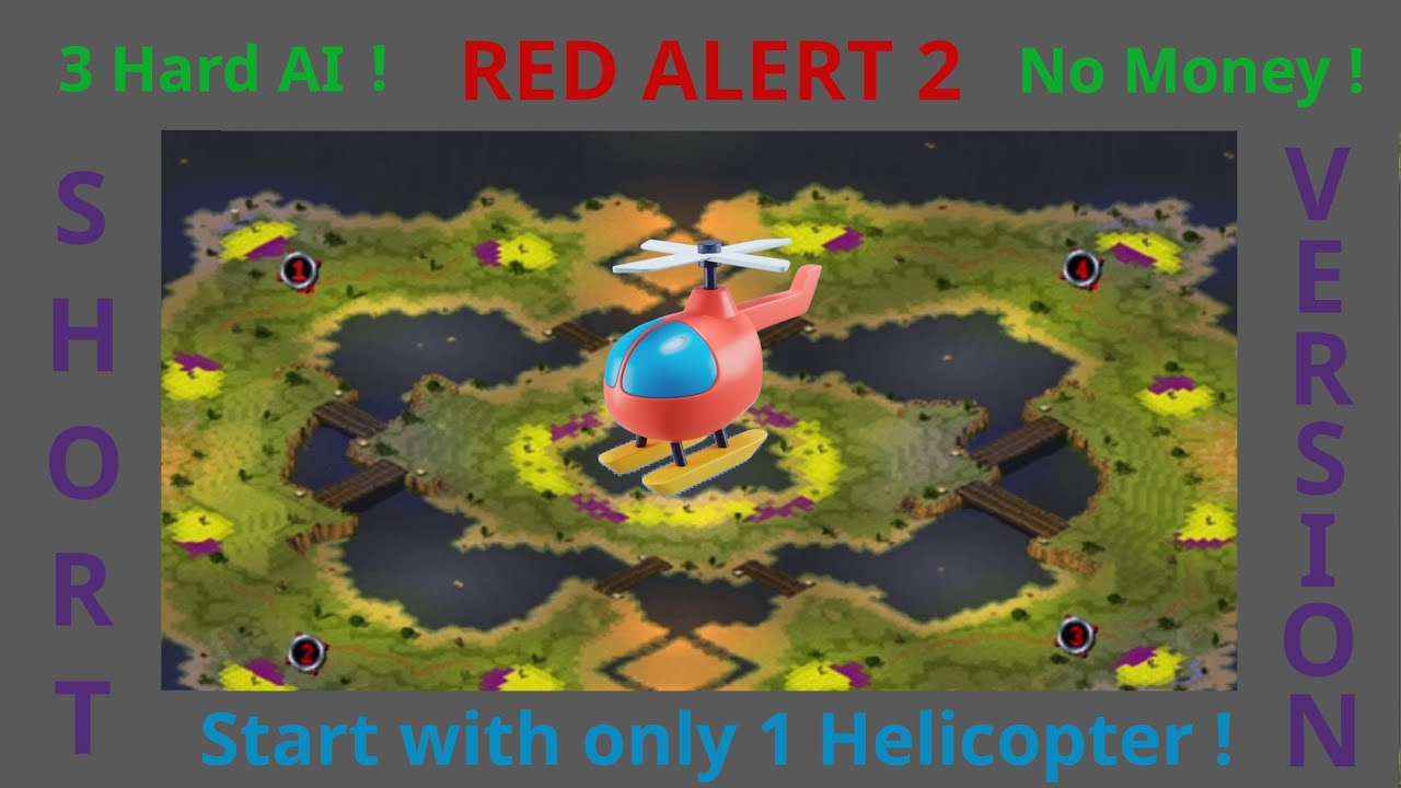 Red Alert 2: Short Version - Beat 3 Hard Opponents Starting with 1 ...