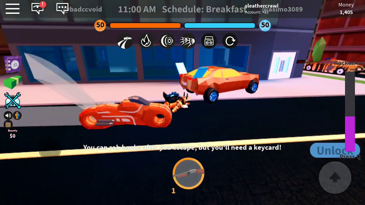 The volt bike jailbreak roblox - YouTube