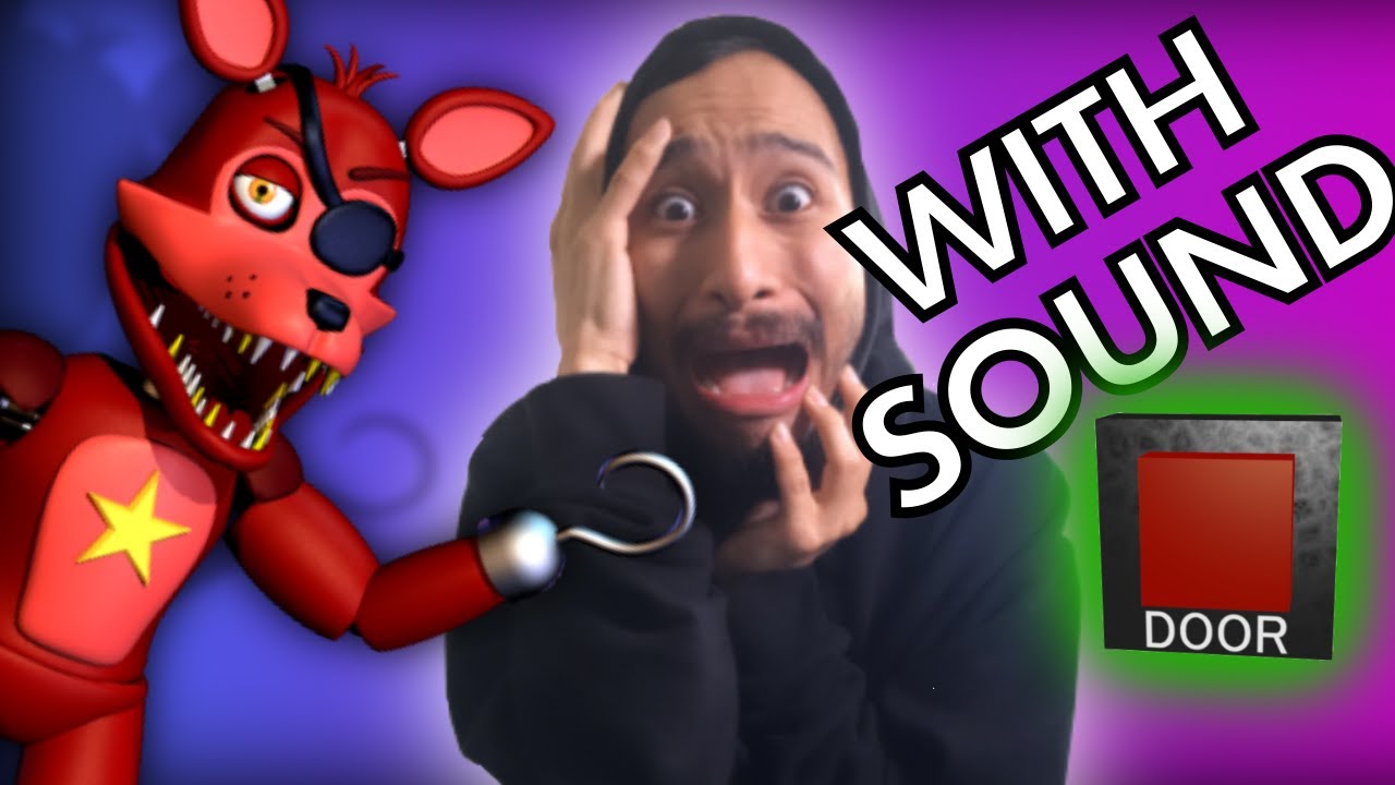 FOXY MAKES YOUTUBER SCREAM IN FNAF LIVE!! - YouTube