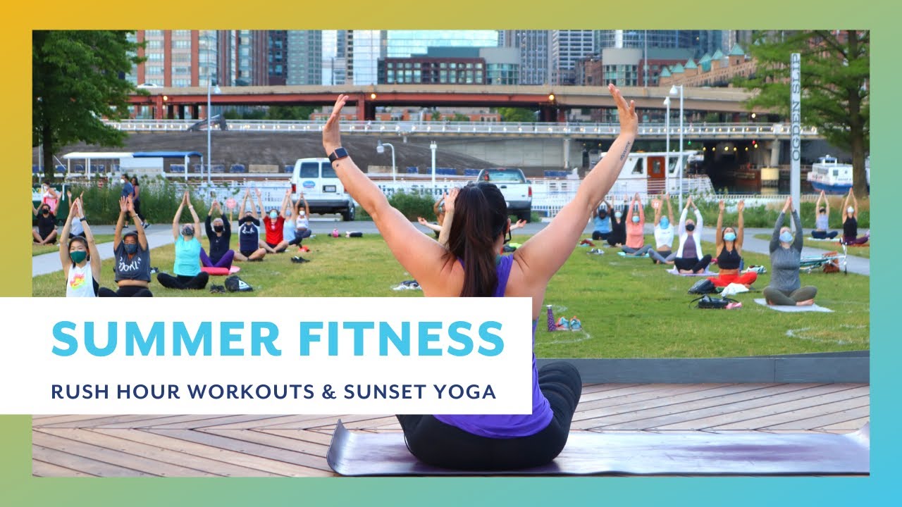 Navy Pier: Summer Fitness at Navy Pier - YouTube