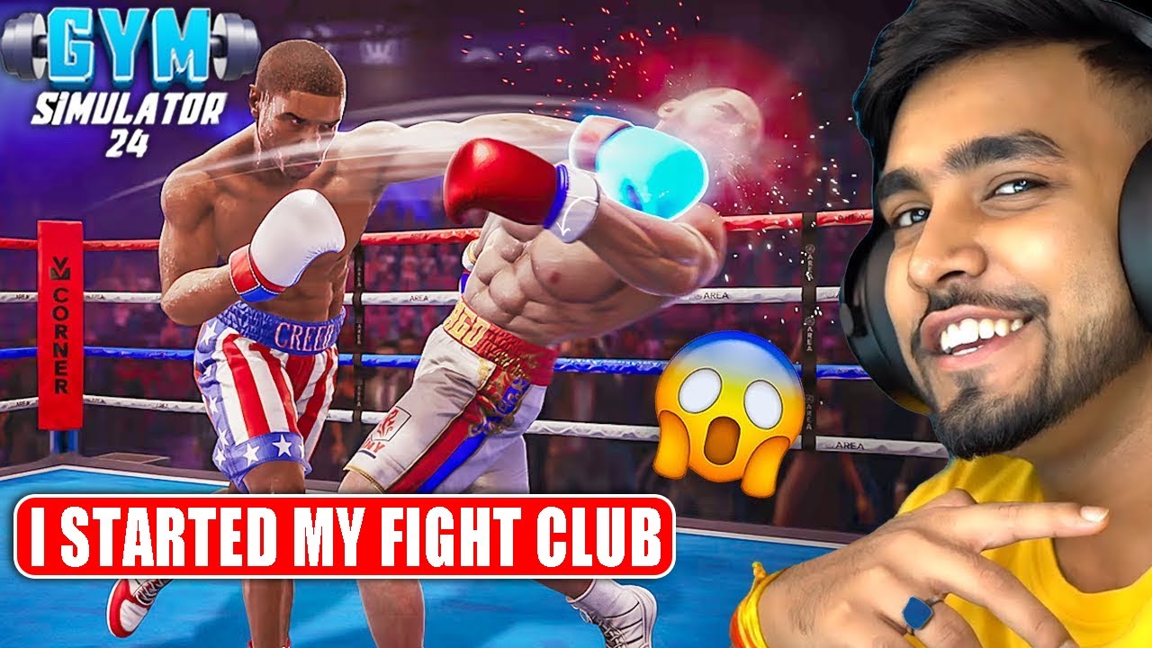 I STARTED MY OWN FIGHT CLUB IN MY LUXURY GYM | GYM SIMULATOR 24 #5 ...