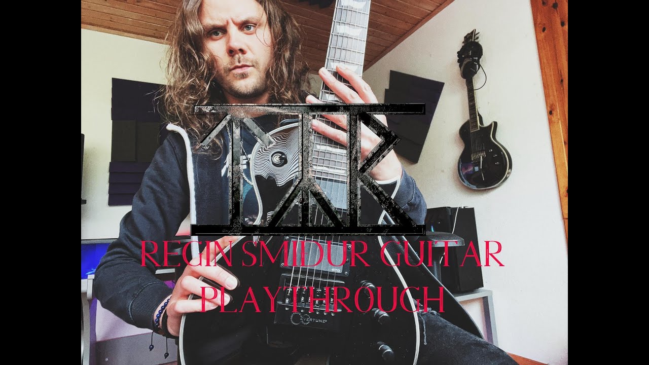 TÝR - Regin Smiður Guitar playthrough - YouTube