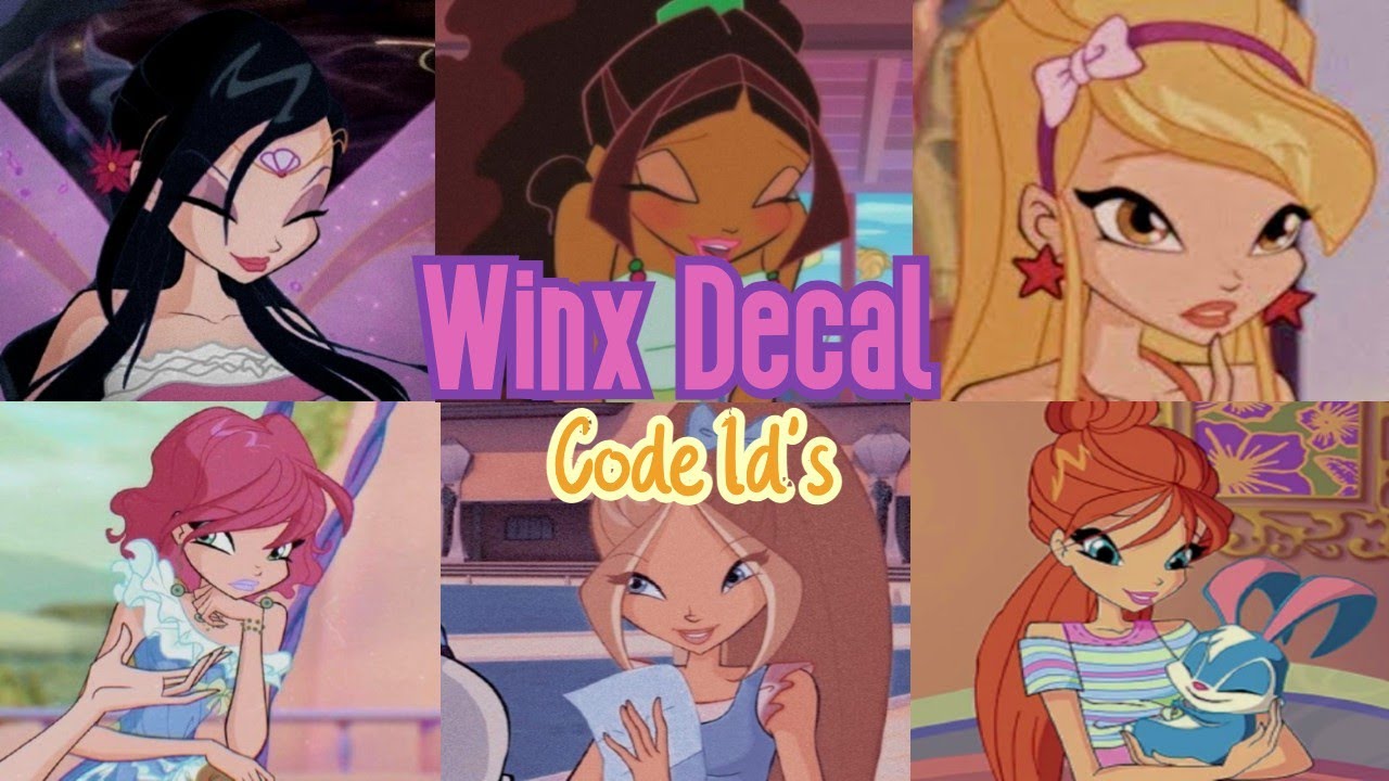 Roblox | Winx Decal Codes - YouTube