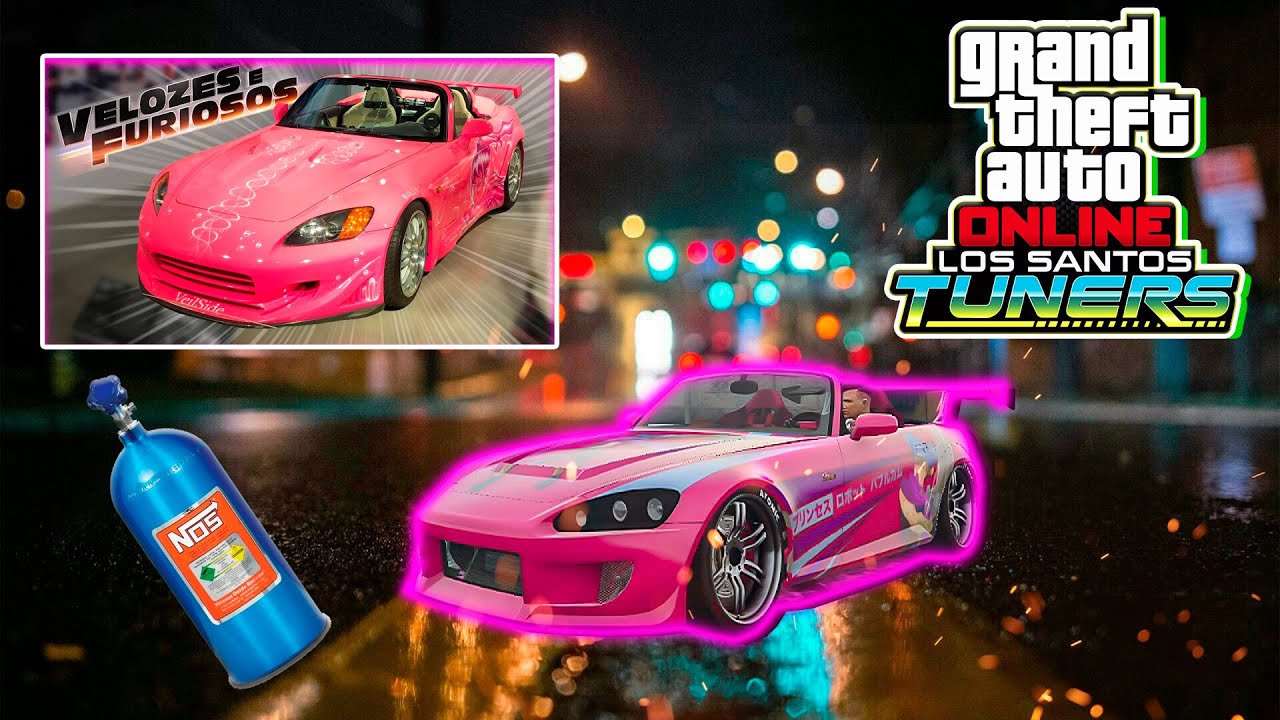 TUNANDO CARRO DA SUKI - S2000 ROSA FICOU MUITO IGUAL 😱DINKA RT 3000 GTA ...
