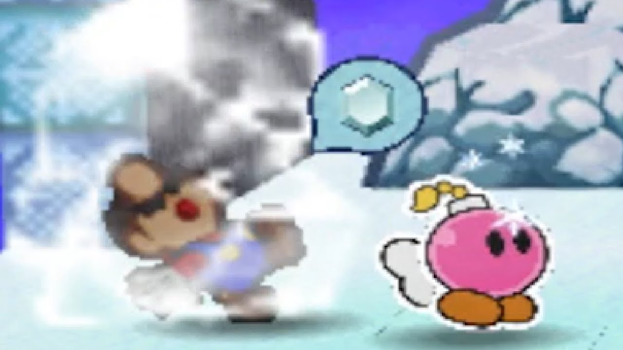 It’s Not So Fun Being Frozen, Huh Mario? :l - YouTube