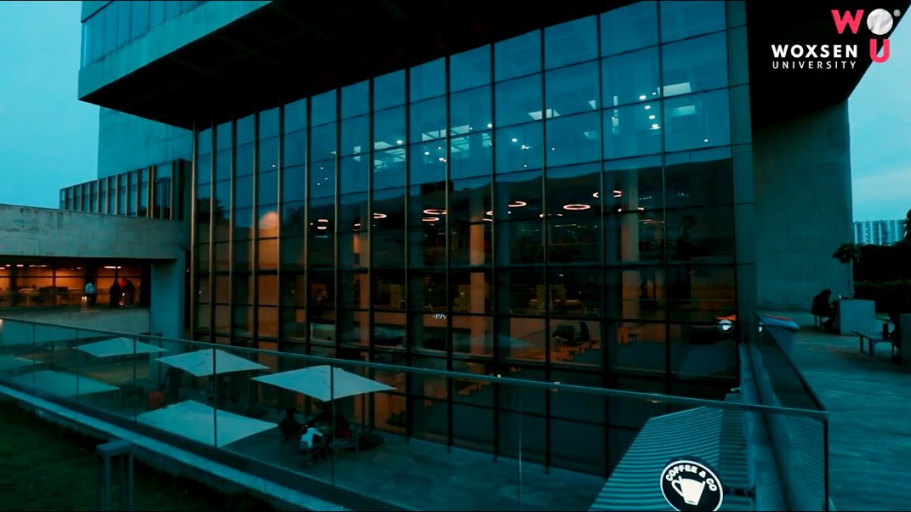 Woxsen University: The Central Library - YouTube