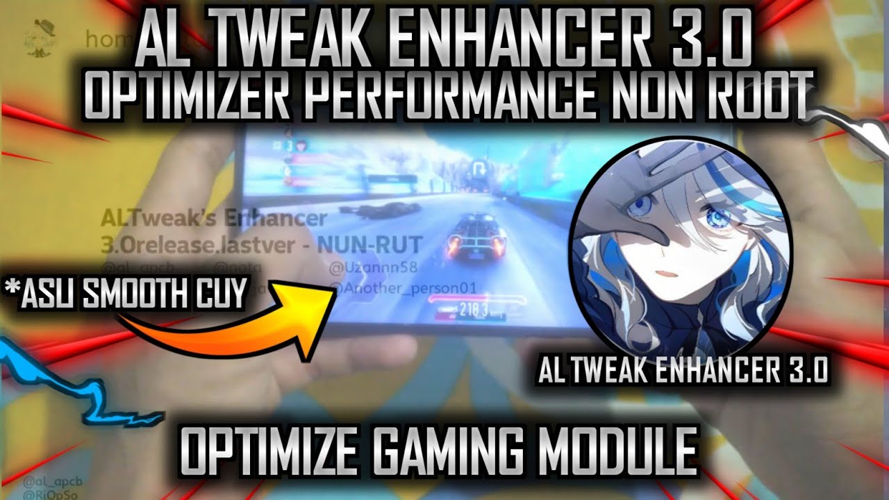 MODULE GAMING NON ROOT OPTIMIZE GAMING PERFORMANCE🔥AL TWEAKS ENHANCER ...