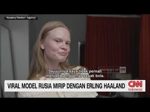 Viral Model Rusia Mirip Dengan Erling Haaland