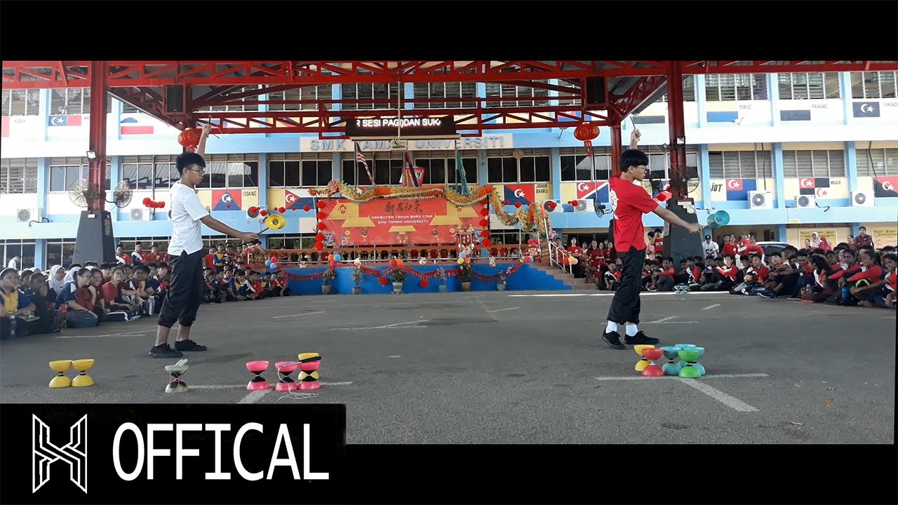 Diabolo Show in Celebrate CNY SMK Taman University (Morning Session ...