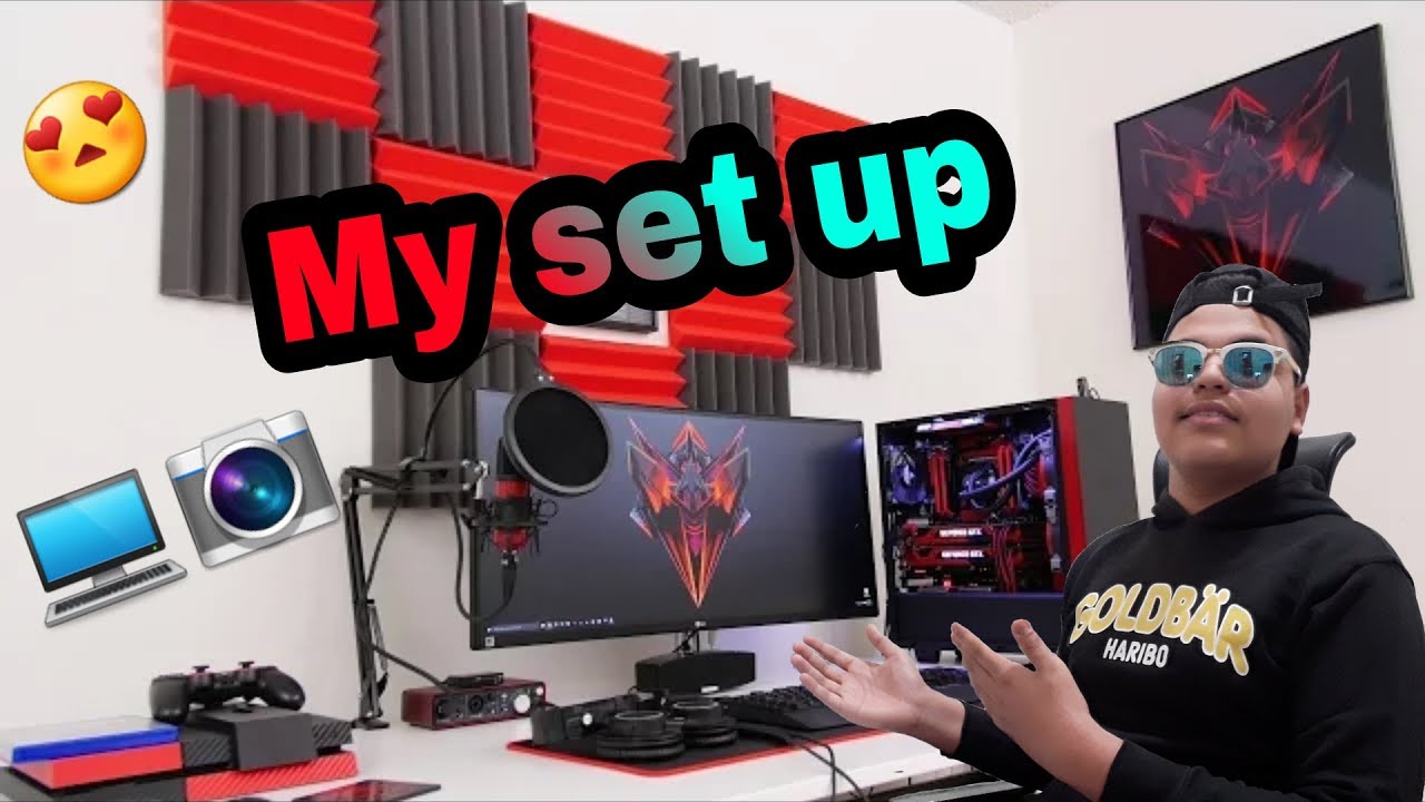 MY LITTLE SETUP 200$ السيت اب المتواضع باقل تكلفة - YouTube