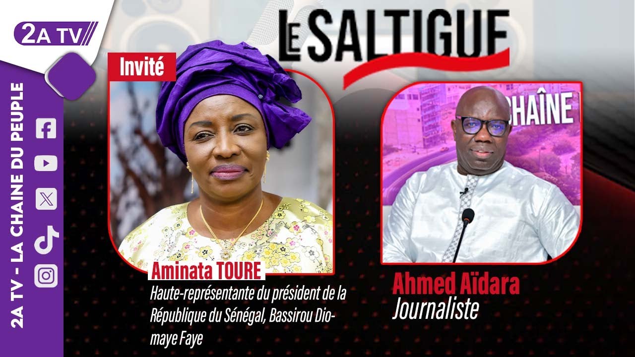 Votre émission LE SALTIGUE - Invité : Aminata TOURE (Haute ...