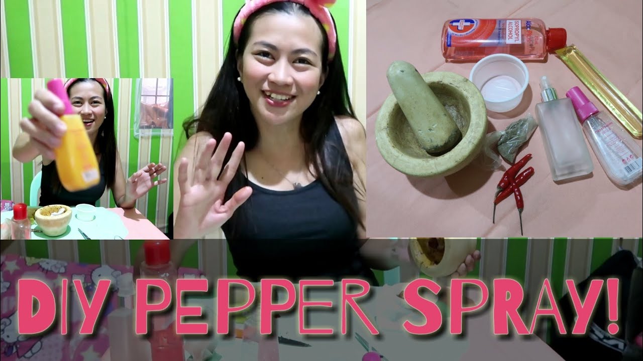 DIY PEPPER SPRAY || chiavlogs#12 - YouTube