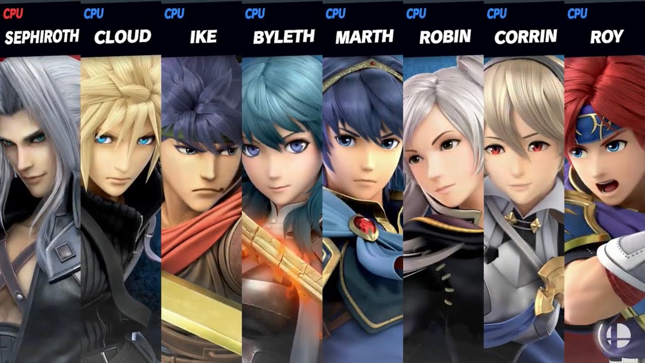 Super Smash Bros. Ultimate - Cloud Getting Help with His Nightmare ...
