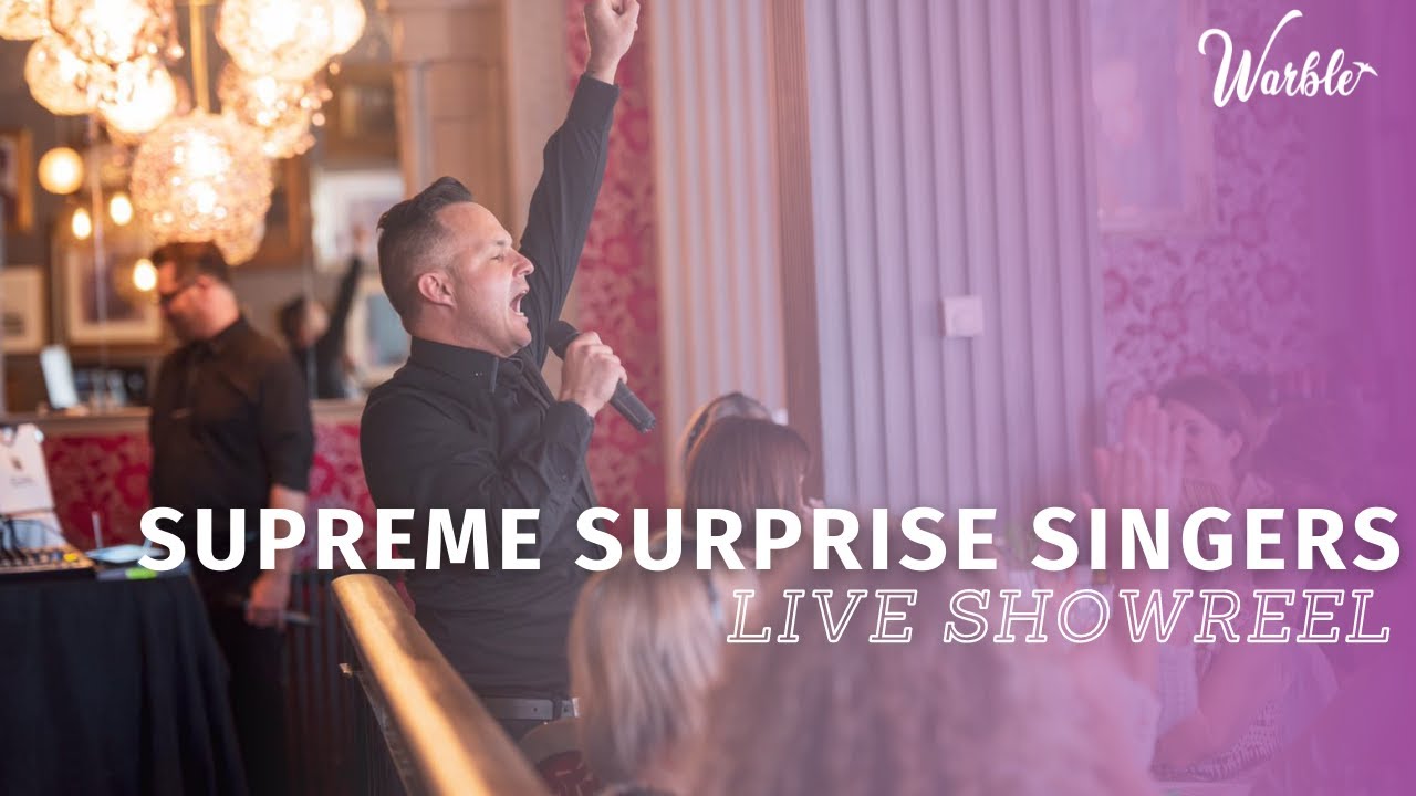 The Supreme Surprise Singers // Book Now at Warble Entertainment - YouTube