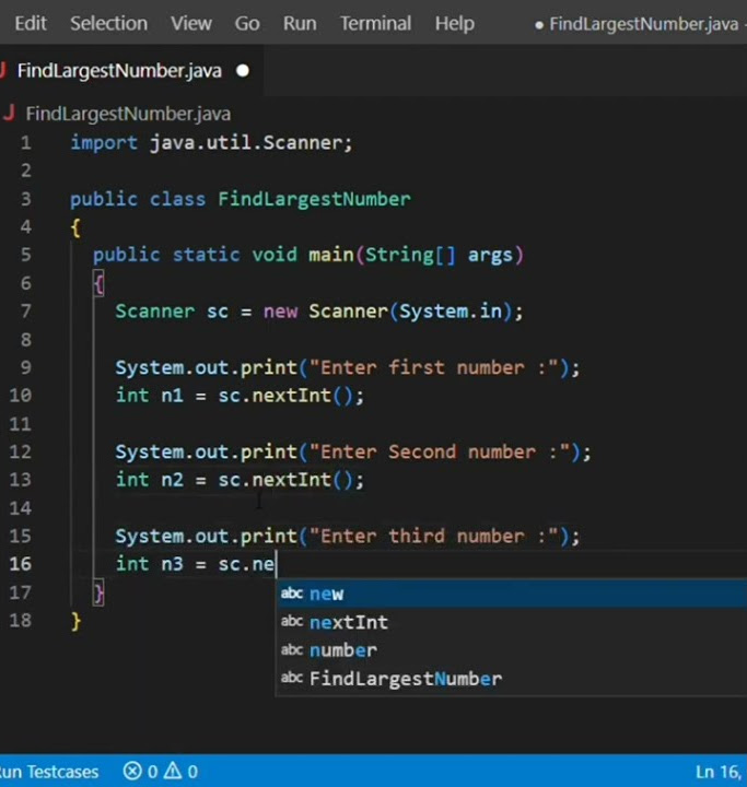 Java Program To Find Largest Number Among Three Numbers Using If 1980