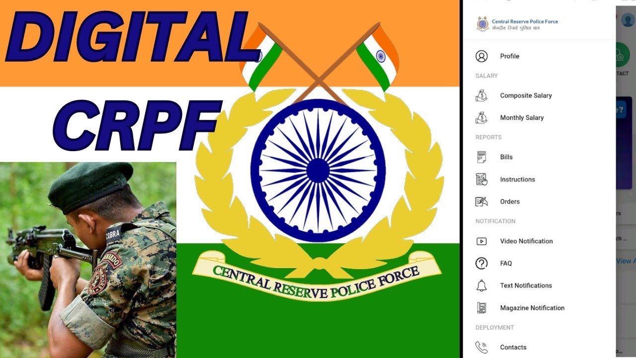 DIGITAL CRPF#crpf #digitl INDIA #g20 #CAPF#CRPF SAMBHAV APP#commando # ...
