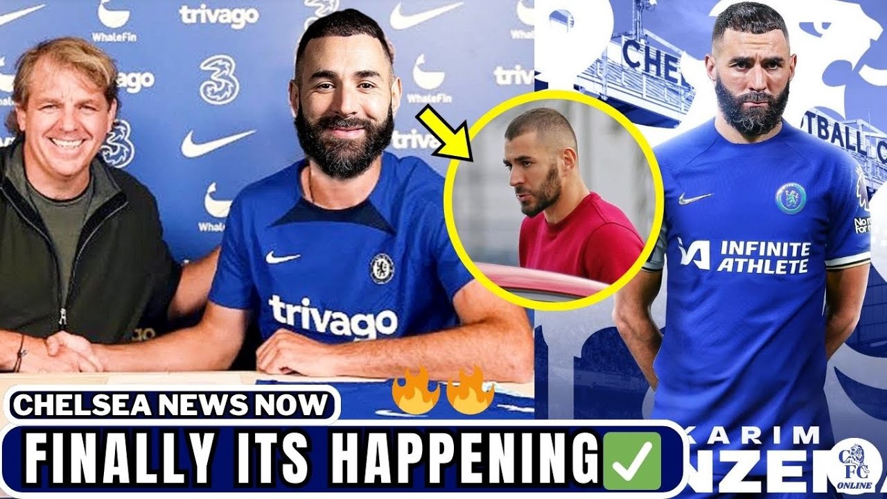 THE WAIT IS OVER! Karim Benzema Agrees To Join Chelsea! Latest Chelsea ...