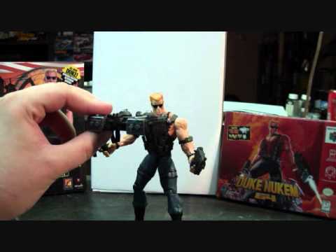 Duke Nukem Figure Reveiw - YouTube