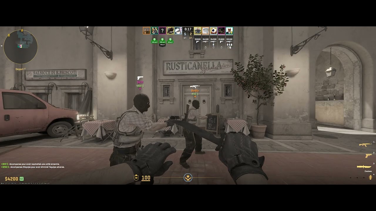 Counter strike 2 Merci coach pour les 15 balles - YouTube