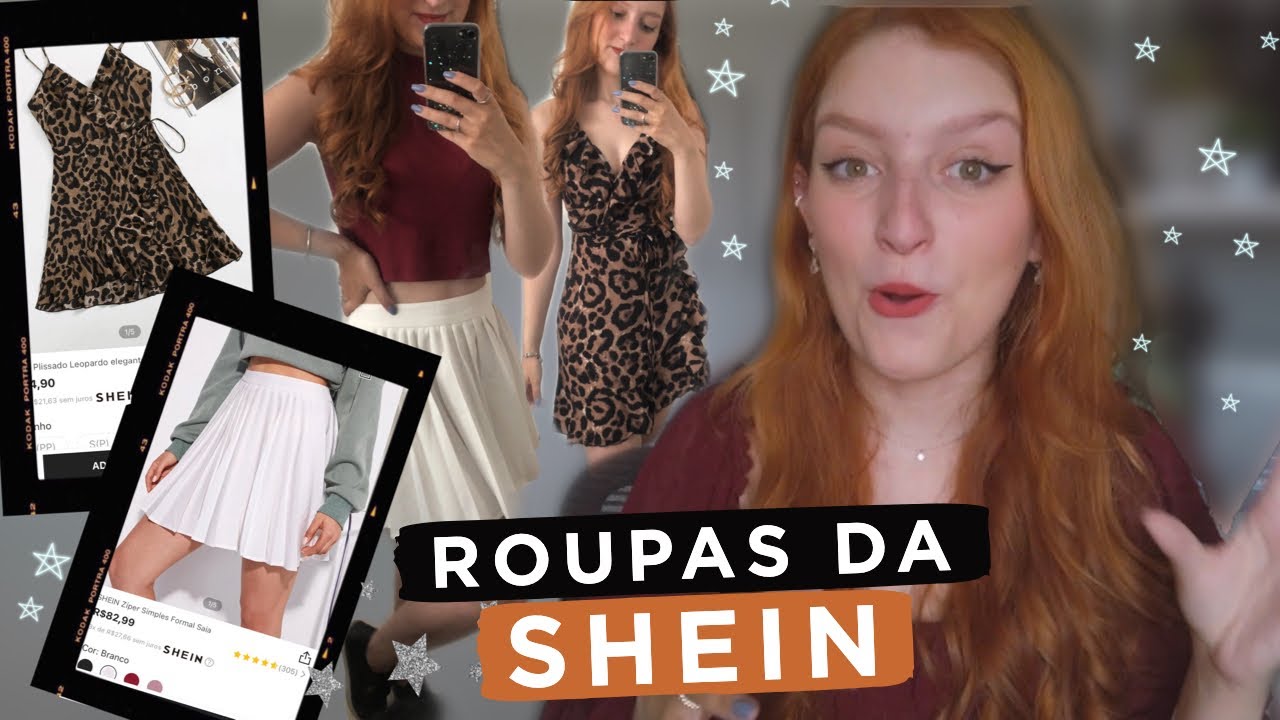 Provando ROUPAS DA SHEIN! Estou apaixonada! - YouTube