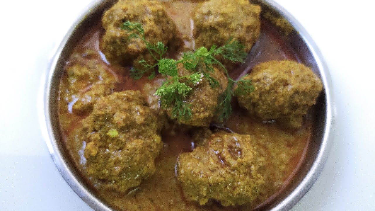 How to make Keema Ball Curry | Mutton kaima Unde Saaru | Mutton keema ...