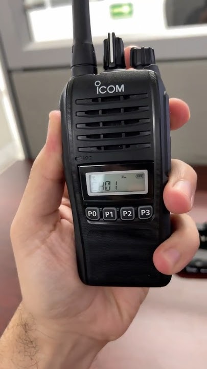 Introducing the Icom IDAS Portable Radio! 🚀 - YouTube