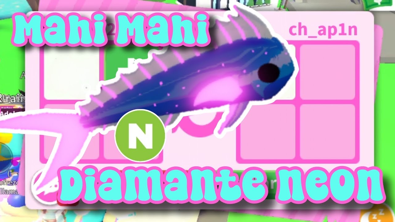 ️🐟TROCANDO o novo MAHI MAHI DIAMANTE NEON no ADOPTME🐟 ️ *ADOPTME TRADES ...
