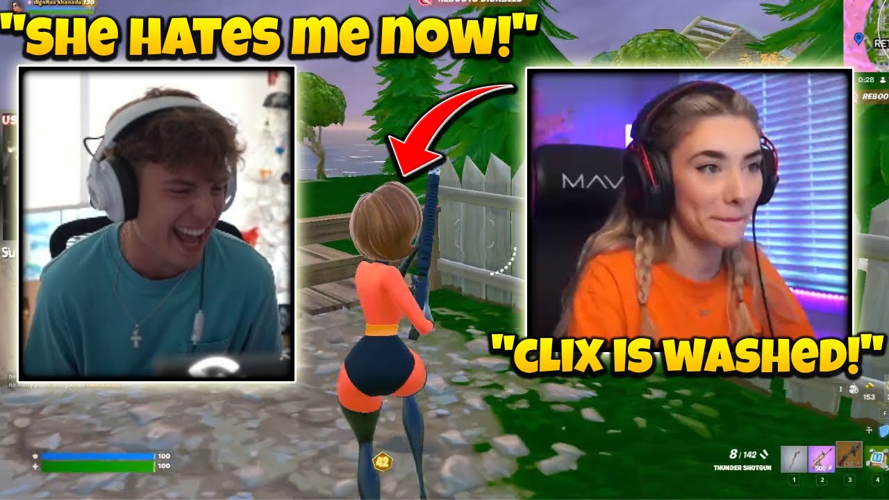 Clix makes Sommerset CRASH OUT | Funniest Fortnite Pro Clips of the ...