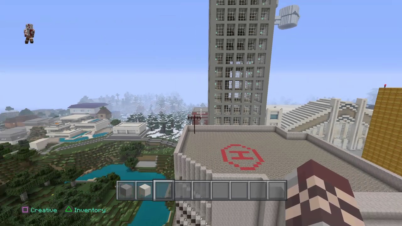 Minecraft: My City - Hall of Justice, Watchtower, Daily Planet, Wayne ...