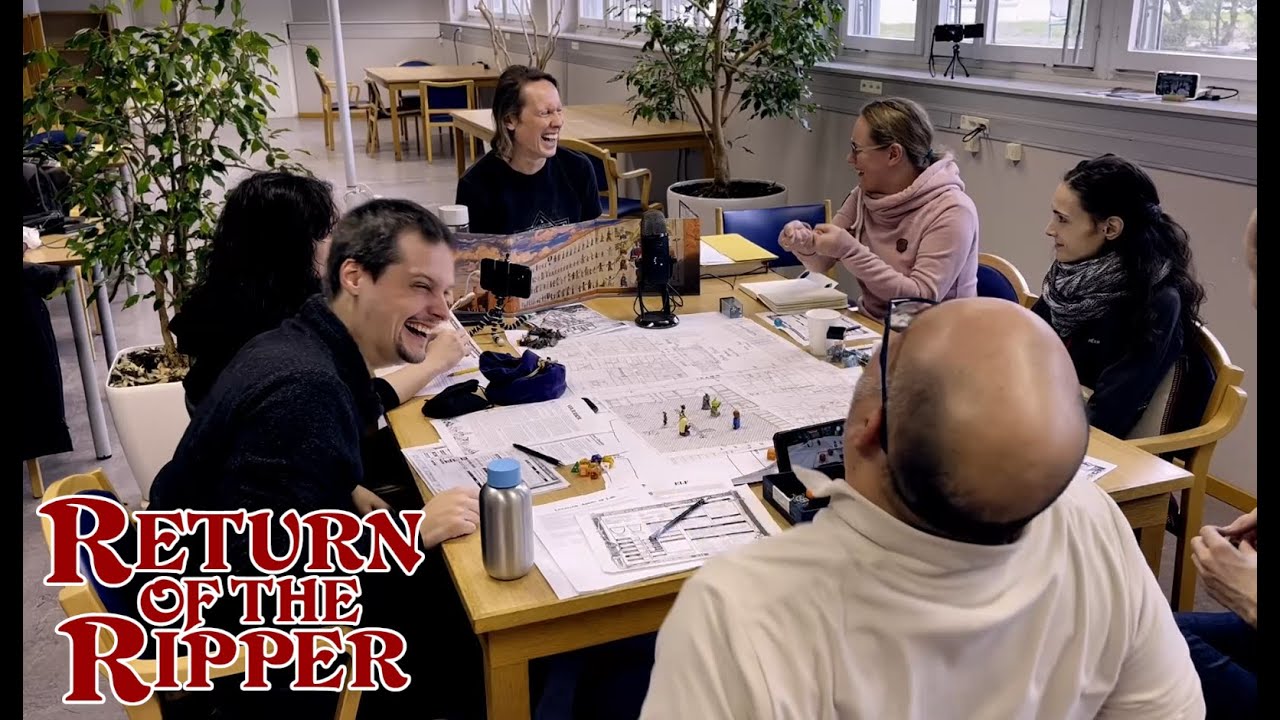 Return of the Ripper for DCC RPG Actual Play episode 1: Spittle-Fields ...