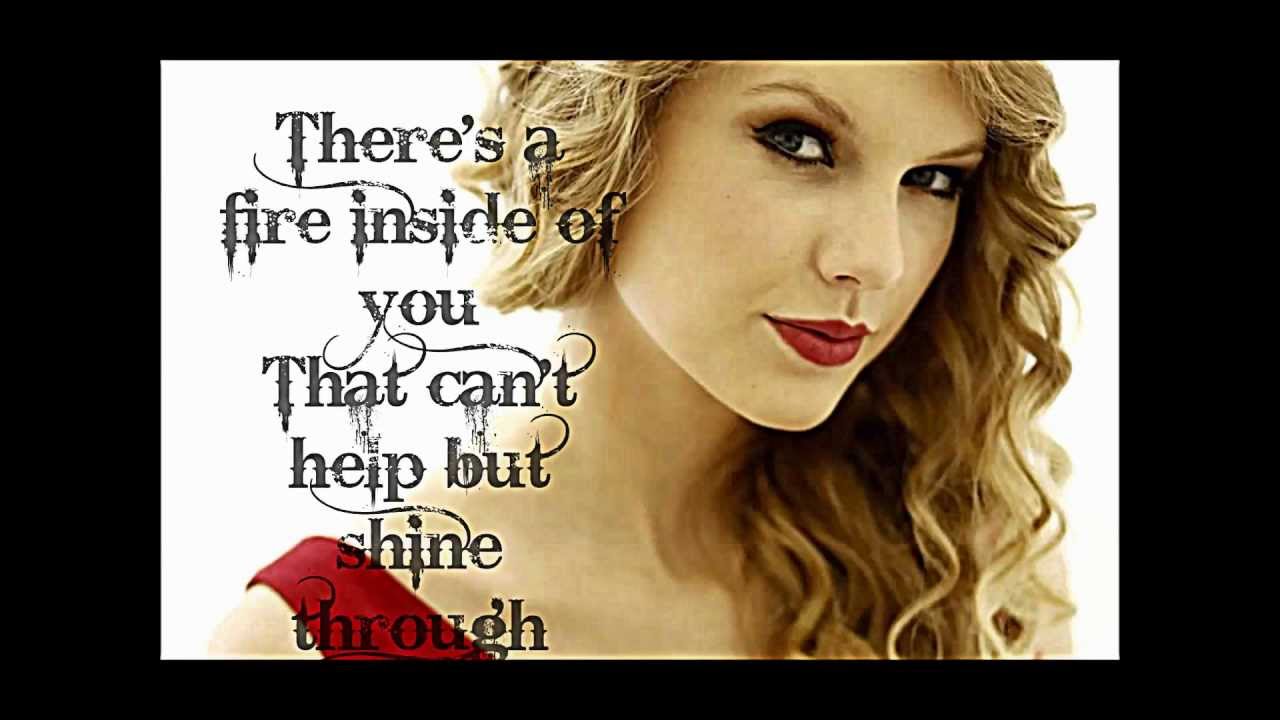Invisible by Taylor Swift -- Lyrics - YouTube