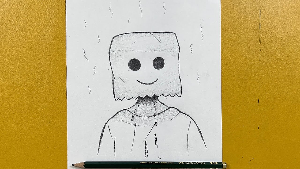 Easy sketch || how to draw a boy crying easy step-by-step - YouTube