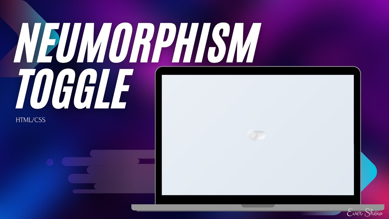 Create a Stunning Neumorphism Toggle Switch with CSS! - YouTube