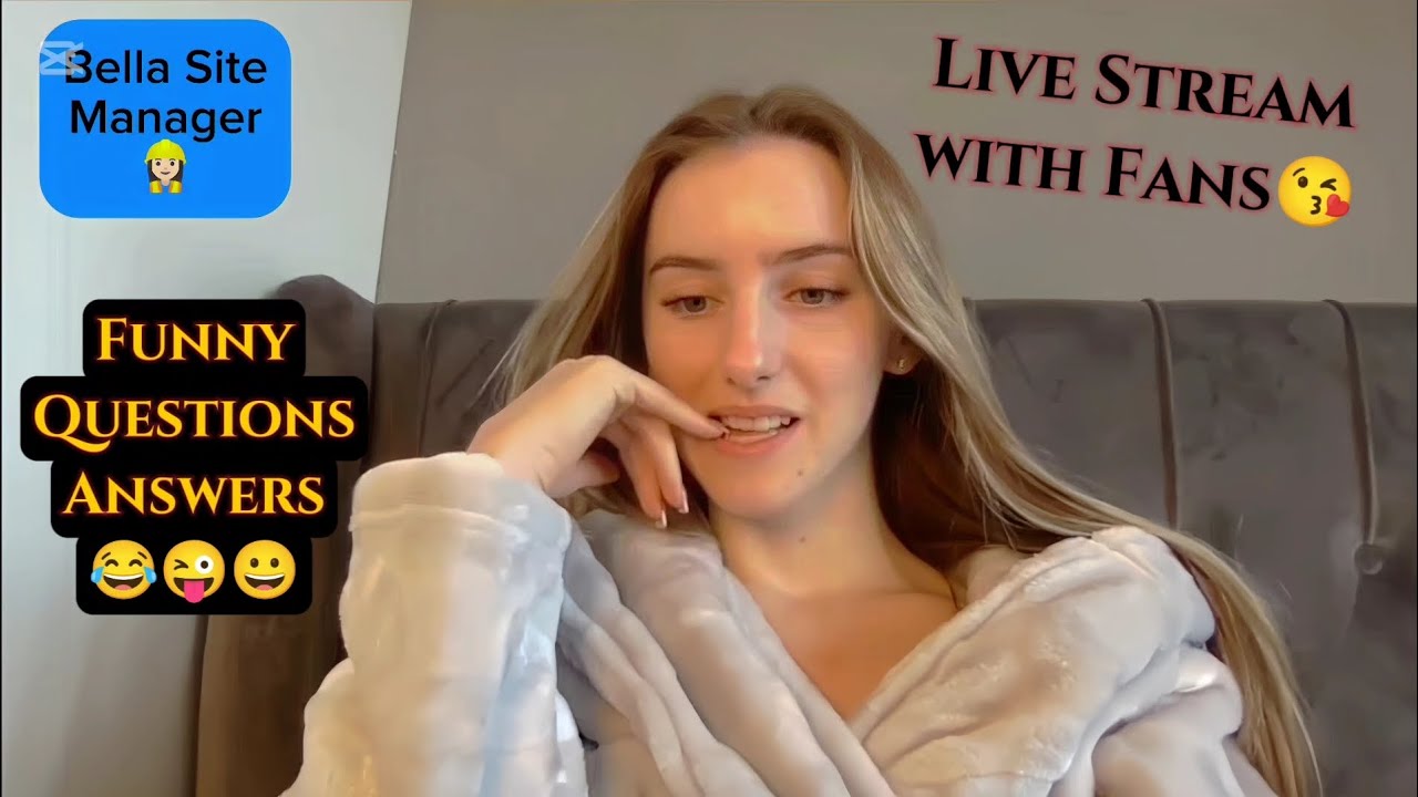 Live Stream With Fans😍 | Bella Site Manager - YouTube