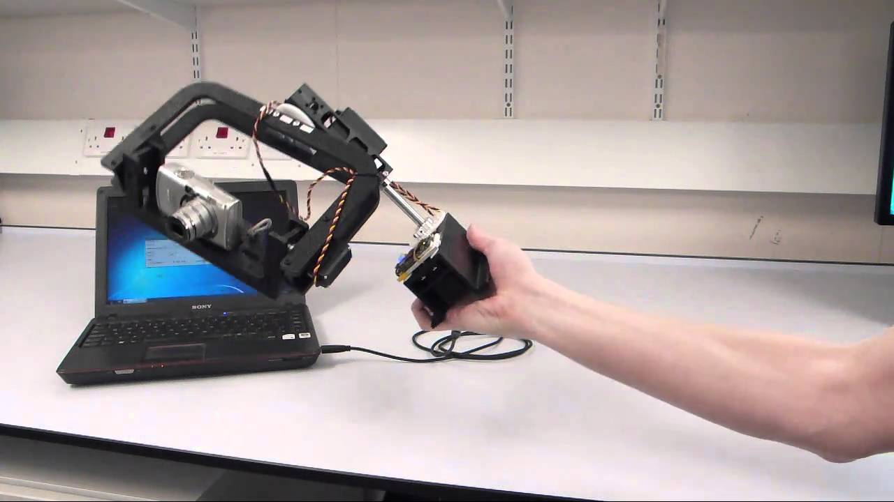 Camera Control / Stabilisation with x-IMU - YouTube