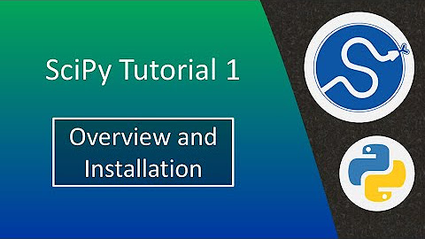 SciPy tutorials for beginners - YouTube