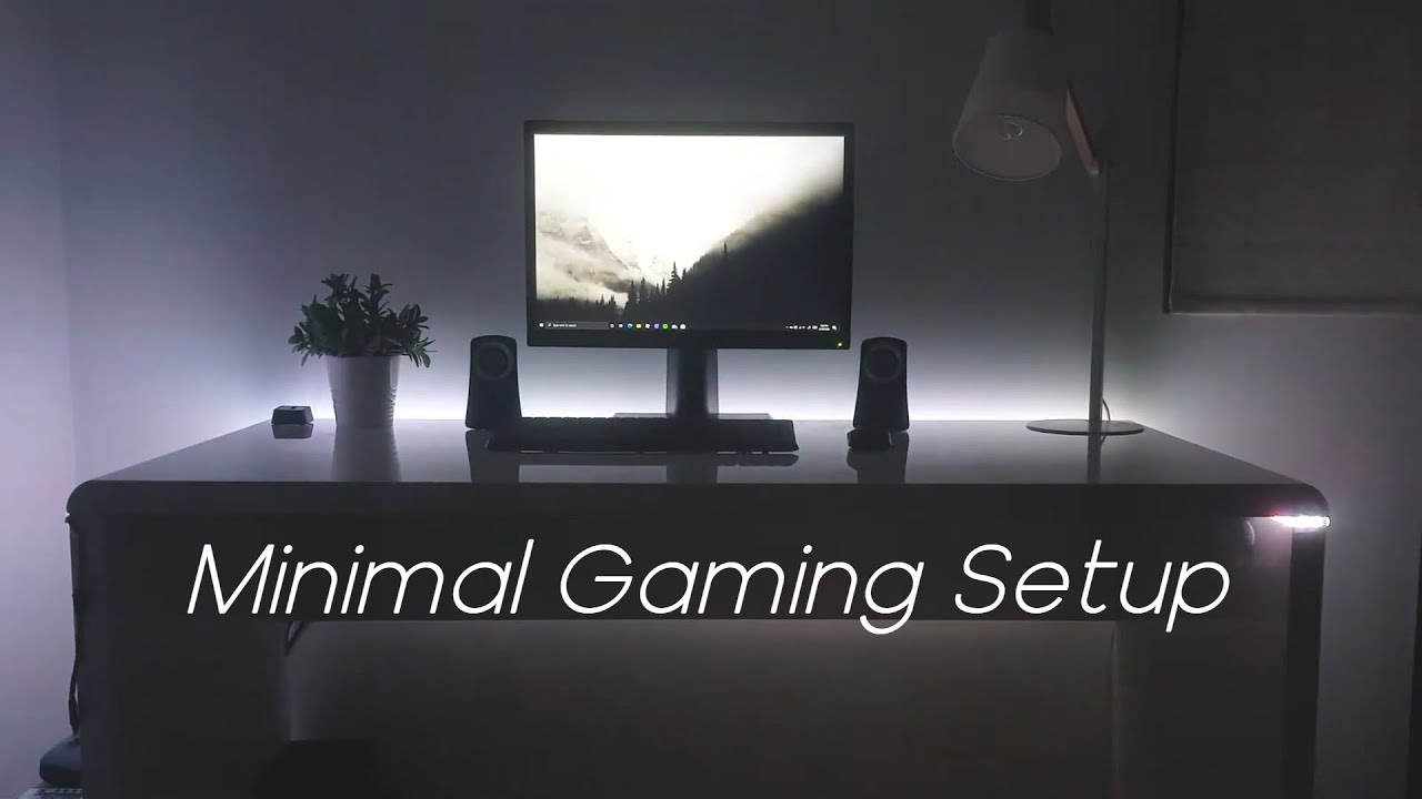 Minimal Gaming Setup - Mid 2020 Setup Update - YouTube