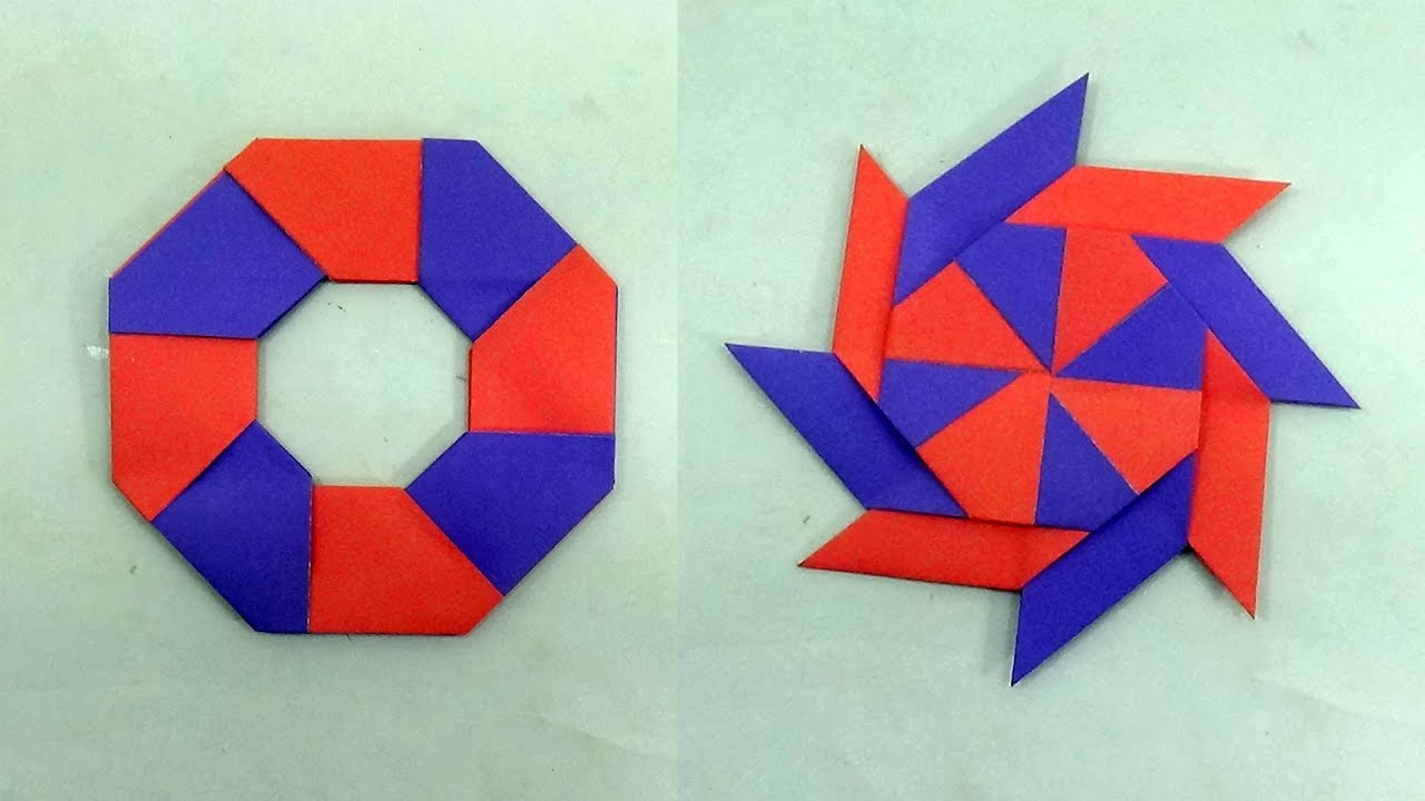 How To Make A Paper Magic Transforming Ninja Star Origami Transforming Magic Ninja Star Easy how-to-make-a-paper-magic-transforming-ninja-star-origami-transforming-magic-ninja-star-easy