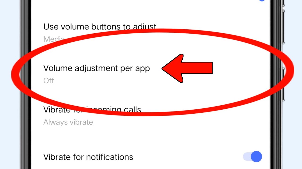 Volume adjustment per app | What is volume adjustment per app setting ...
